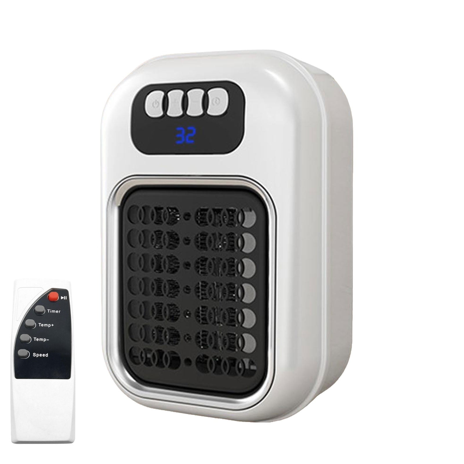 Energy-Efficient Wall-Mounted Heater, High-Output Fan, Silent Operation ...