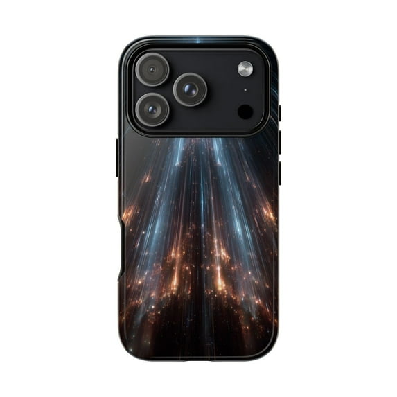 Energy Fractal Plasma Light Beams Abstract Vivid Motion Phone Case with ...