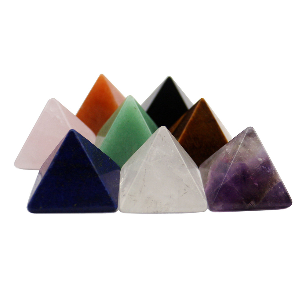 Energy Gemstone Gemstone Pyramid Gemstone Spheres Pyramid Stone ...