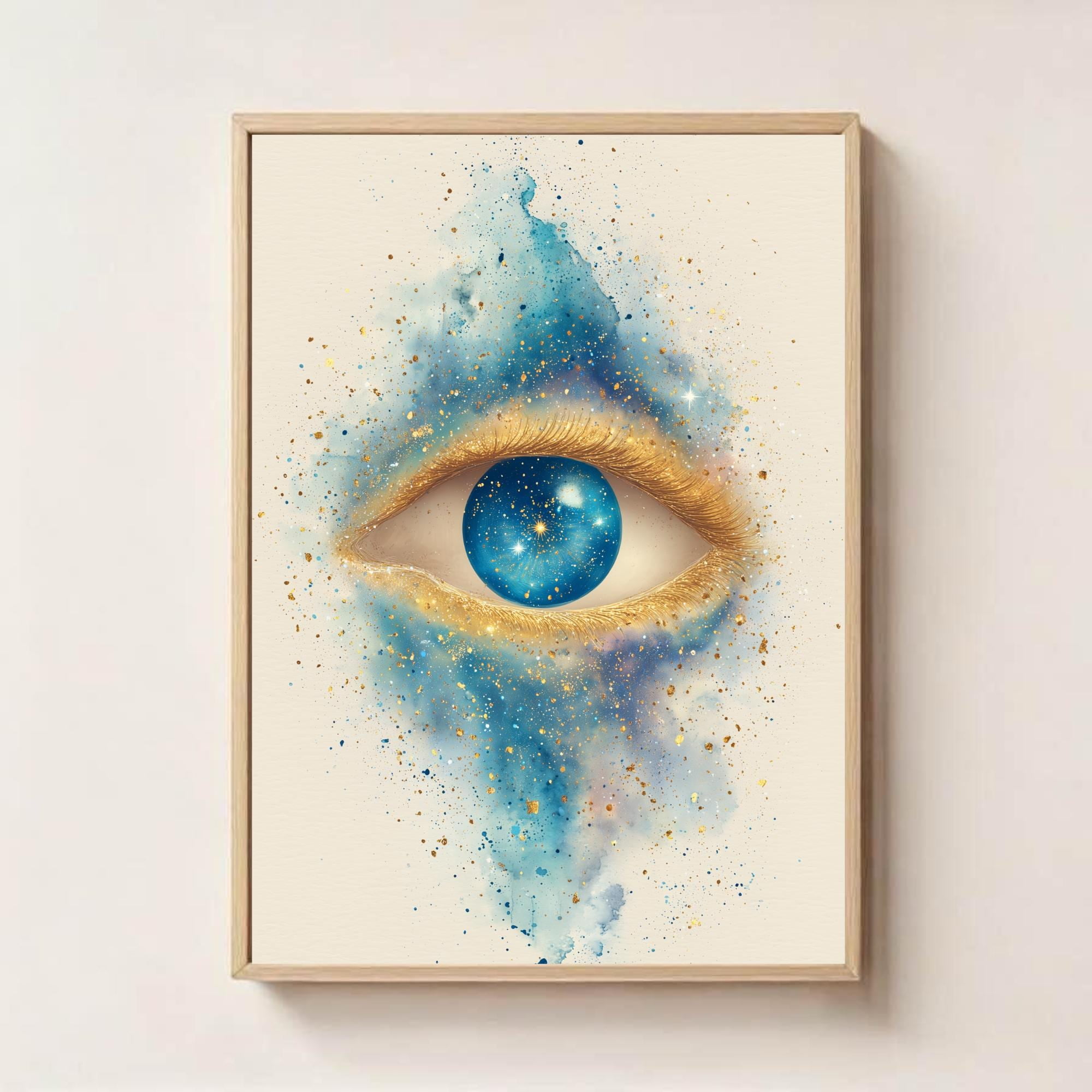 Energy Infused Cosmic Evil Eye Wall Art – Energy Infused Protection ...
