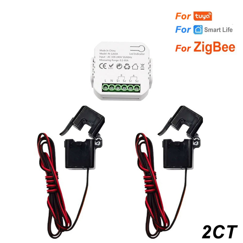 Energy Monitor for Tuya for Smart Life for Zigbee with Ct Current ...