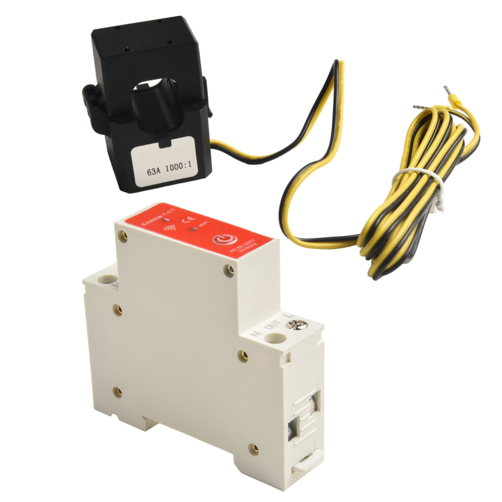 Energy Monitoring Made Easy With For Tuya Smart Energy Meter Clamp 63A ...