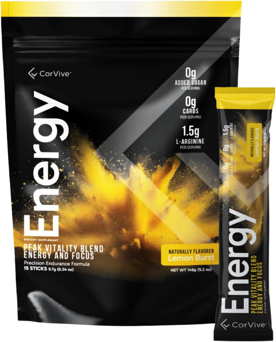 Energy | Natural Energy & Focus Supplement | with Carnosyn®, Ashwagandha, L-Arginine ...