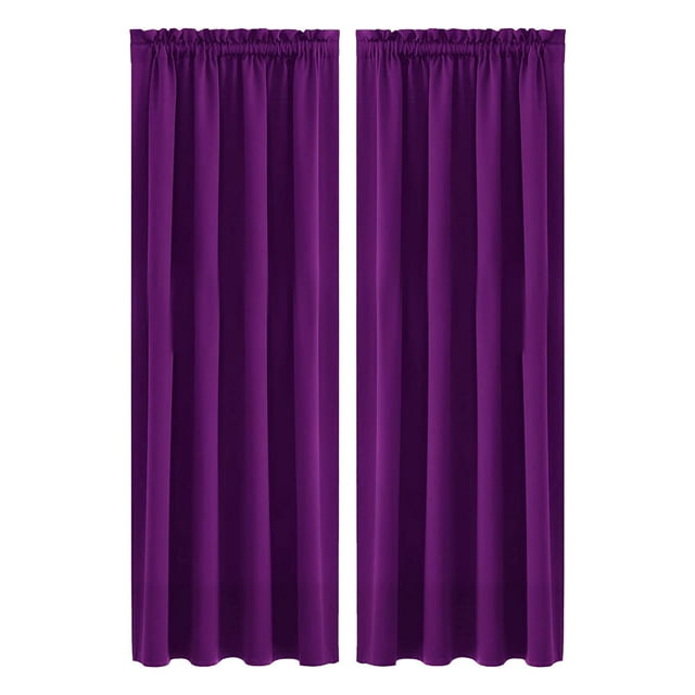 Energy Saving Insulation Curtains, Scandinavian Solid Colour Silk ...
