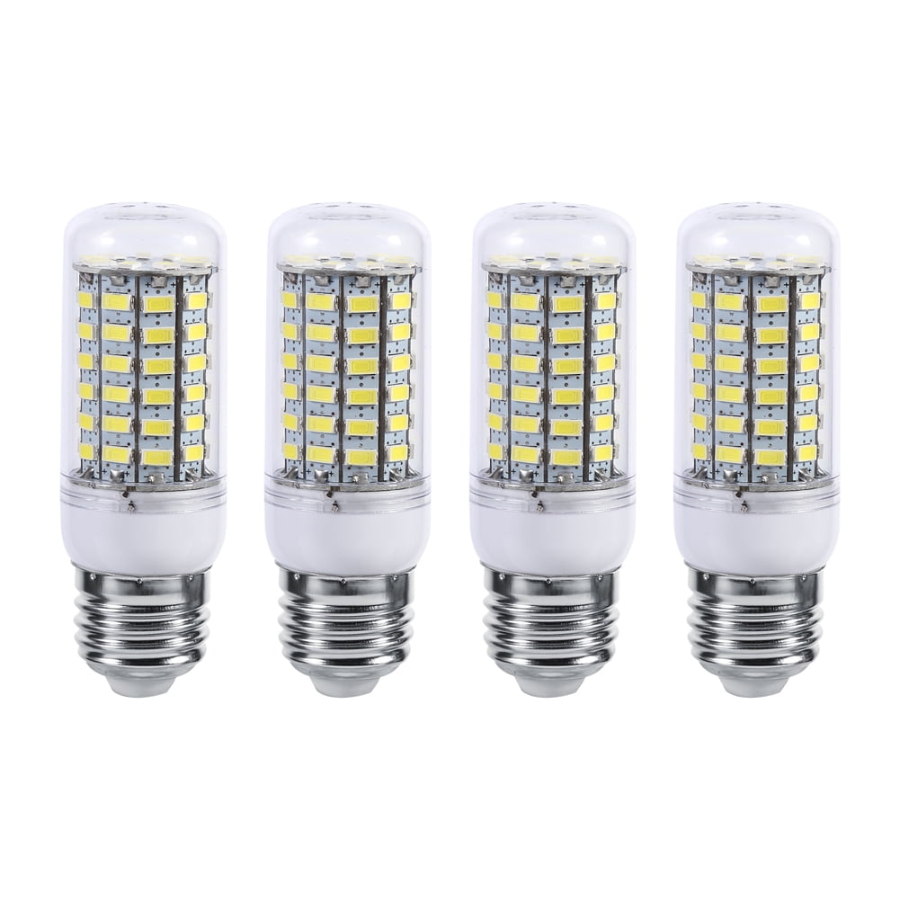 Energy-Saving LED Ceiling Lights, 4-Pack E27 Base, 10W Cool White ...