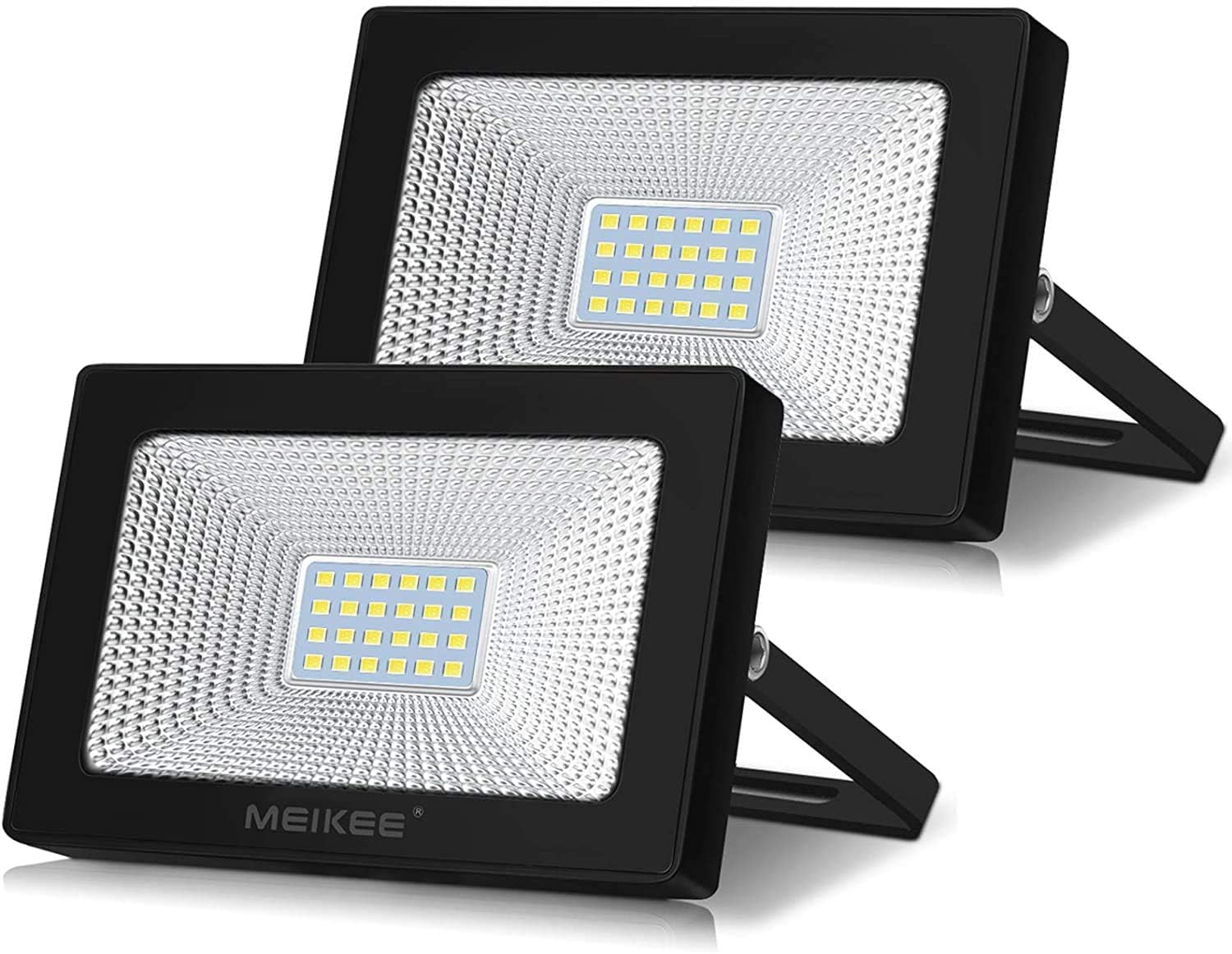 Energy-Saving LED Floodlight Kit, 20W Outdoor Illuminator, 6500K Cold ...