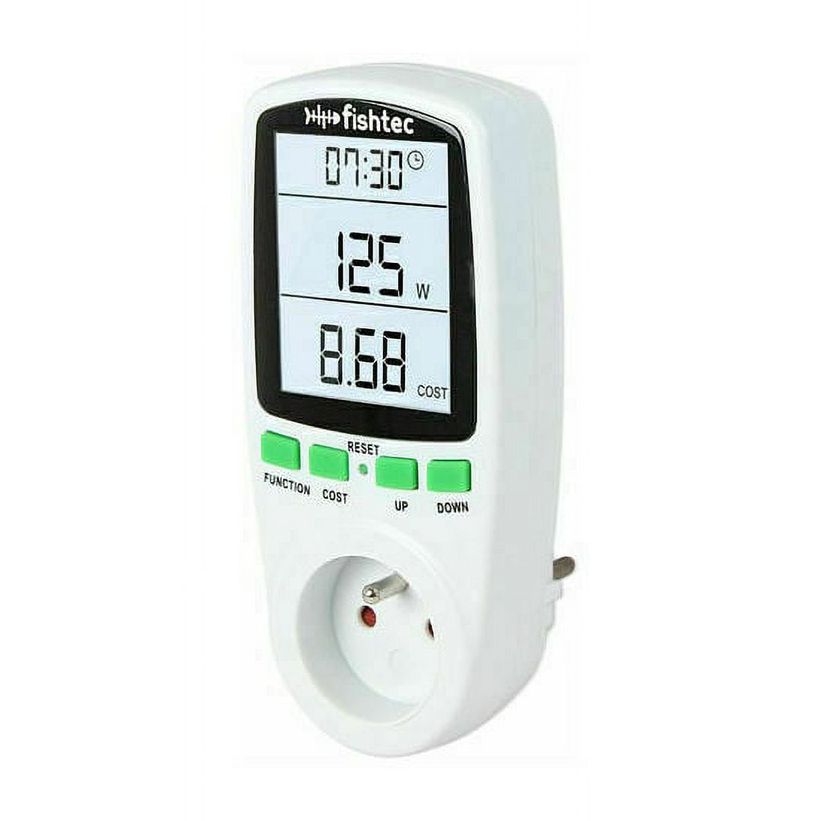 Energy Saving Power Consumption Monitor, Digital Lcd Display Ensures ...