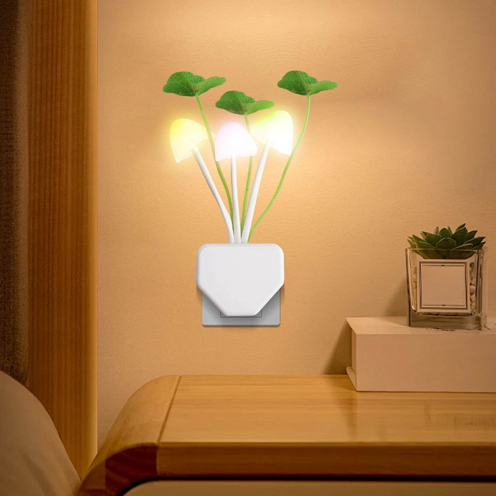 Energy Saving Smart LED Night Light with Automatic Dimming for Bedrooms ...