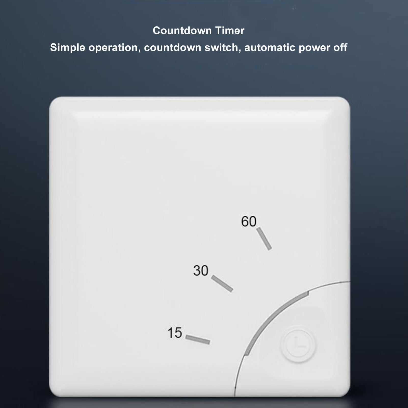 Energy Saving Timer Switch, 3 Settings, Easy Wall Installation For Home ...