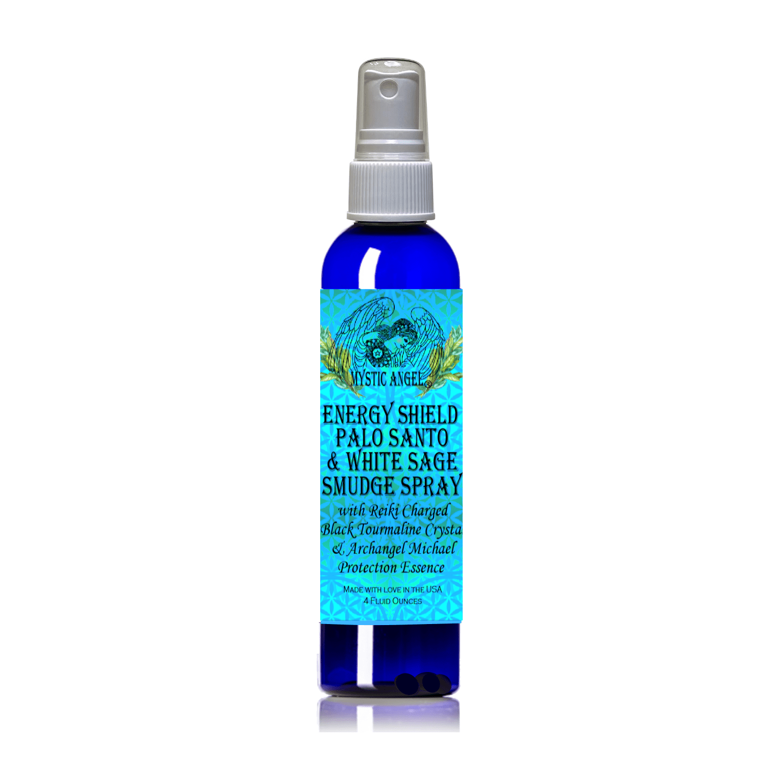 Energy Shield Palo Santo & White Sage Smudge Spray for Clearing ...