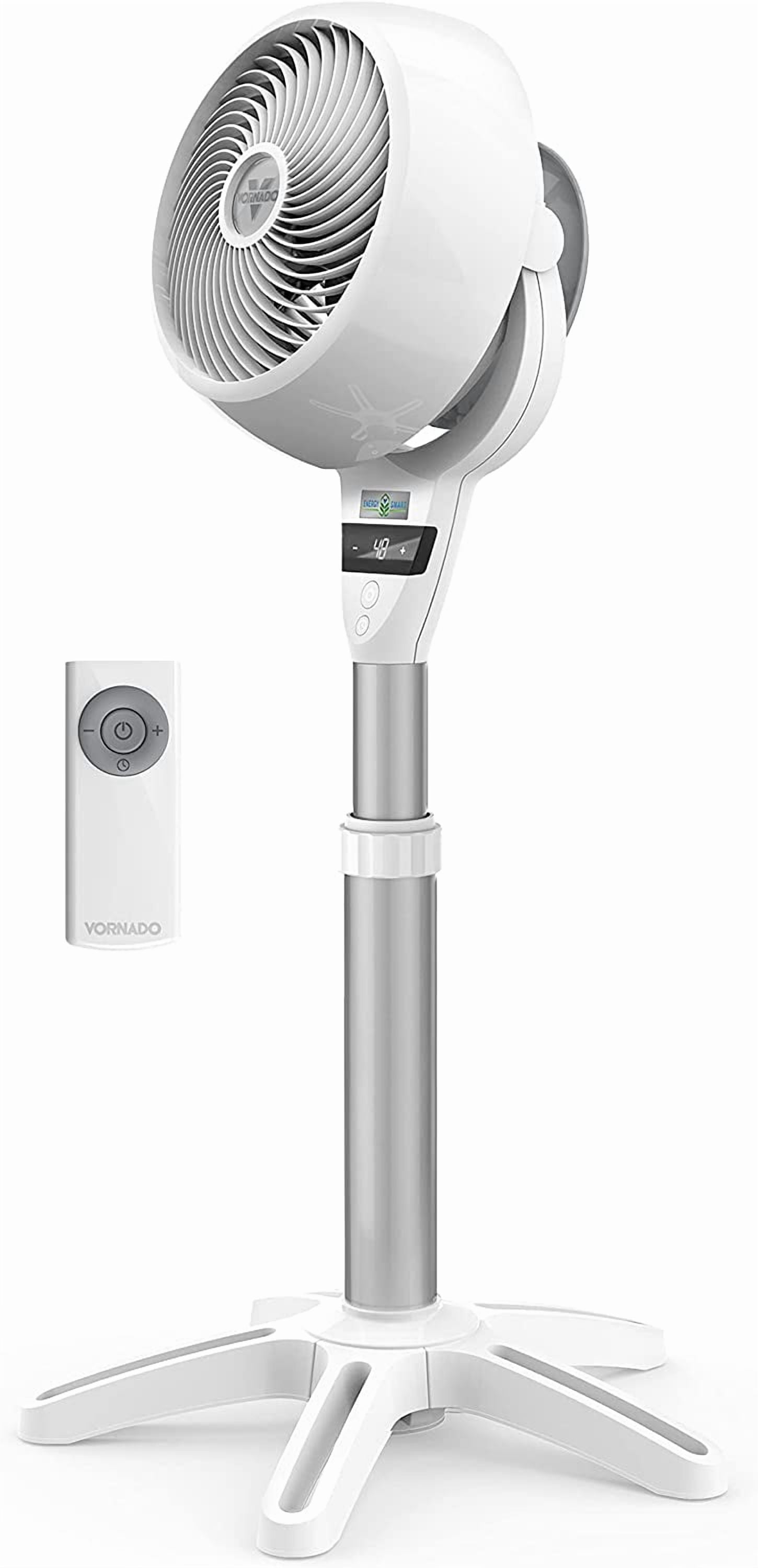 Energy Smart Medium Pedestal Air Circulator Fan with Variable Speed ...