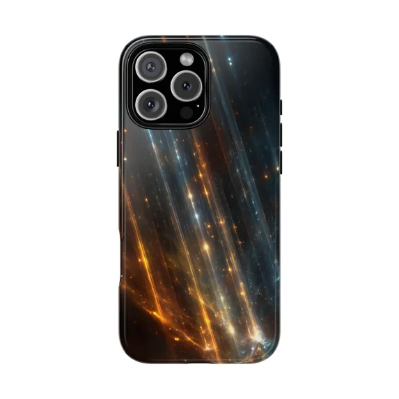 Energy Space Quasars Cosmic Abstract Art iPhone Case 17 16 15 14 13 12 ...