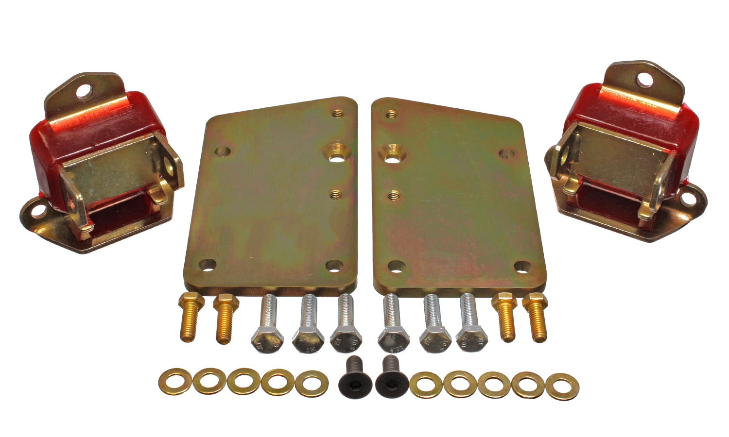 Energy Suspension 3.1150R Polyurethane Ls Conversion Motor Mounts Red ...