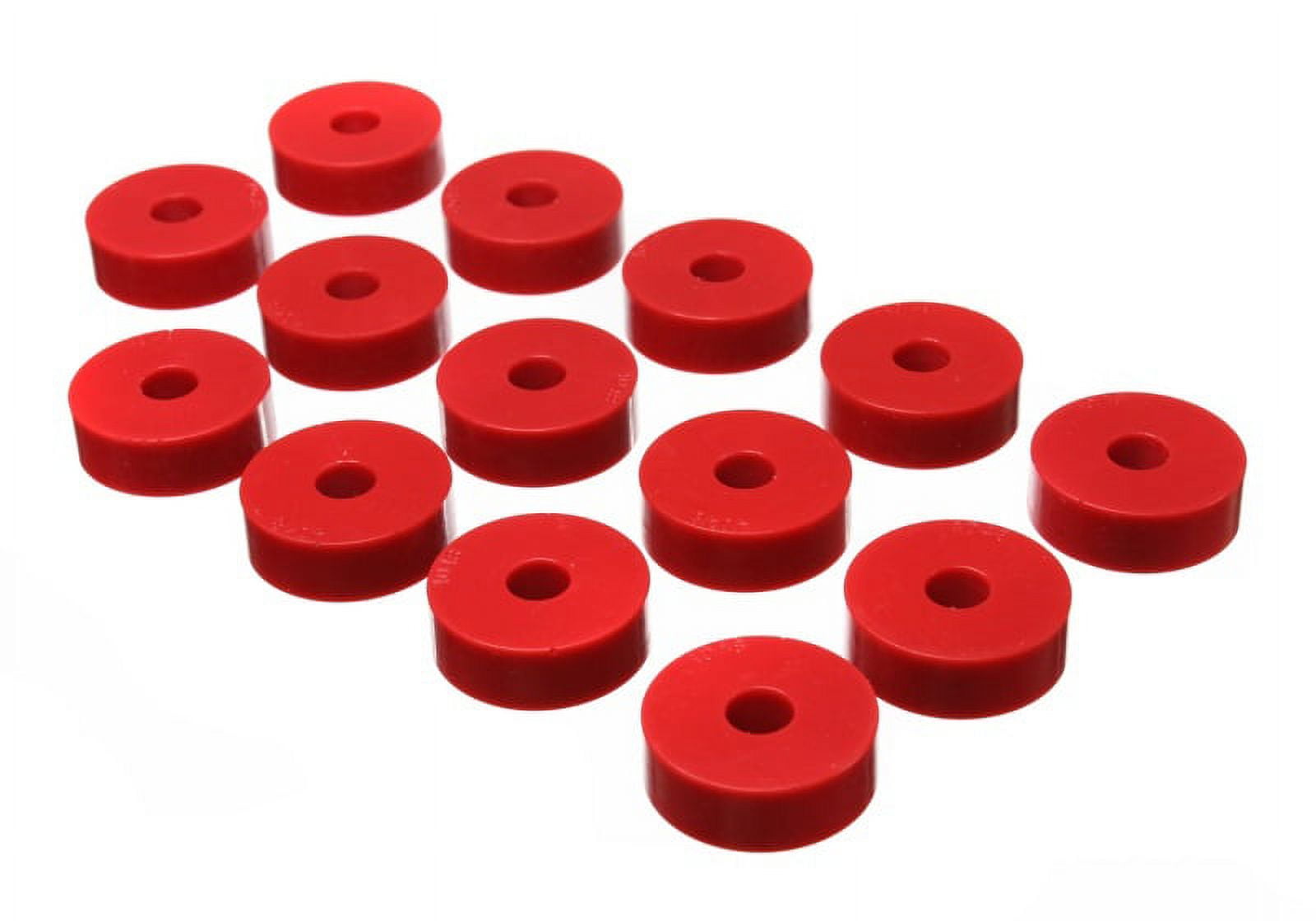Energy Suspension 55-73 Jeep CJ5/CJ7/CJ8 Scrambler Red Body (Cab) Mount ...