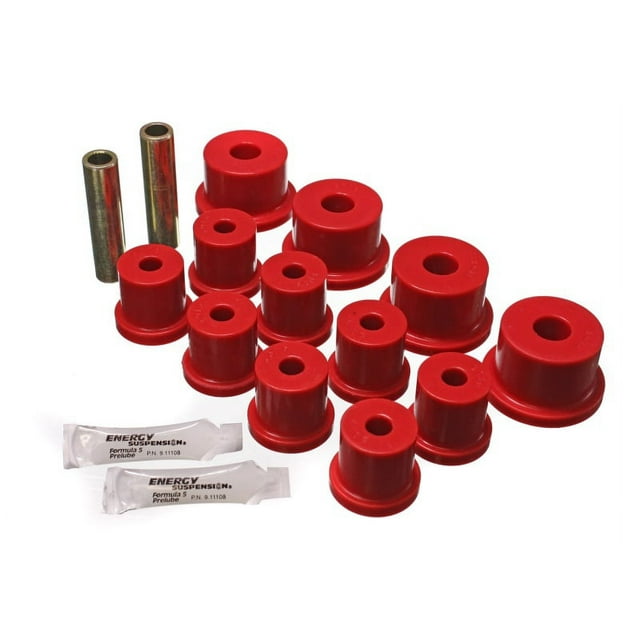 Energy Suspension 64-73 Ford Mustang Red Rear Leaf Spring Bushing Set ...