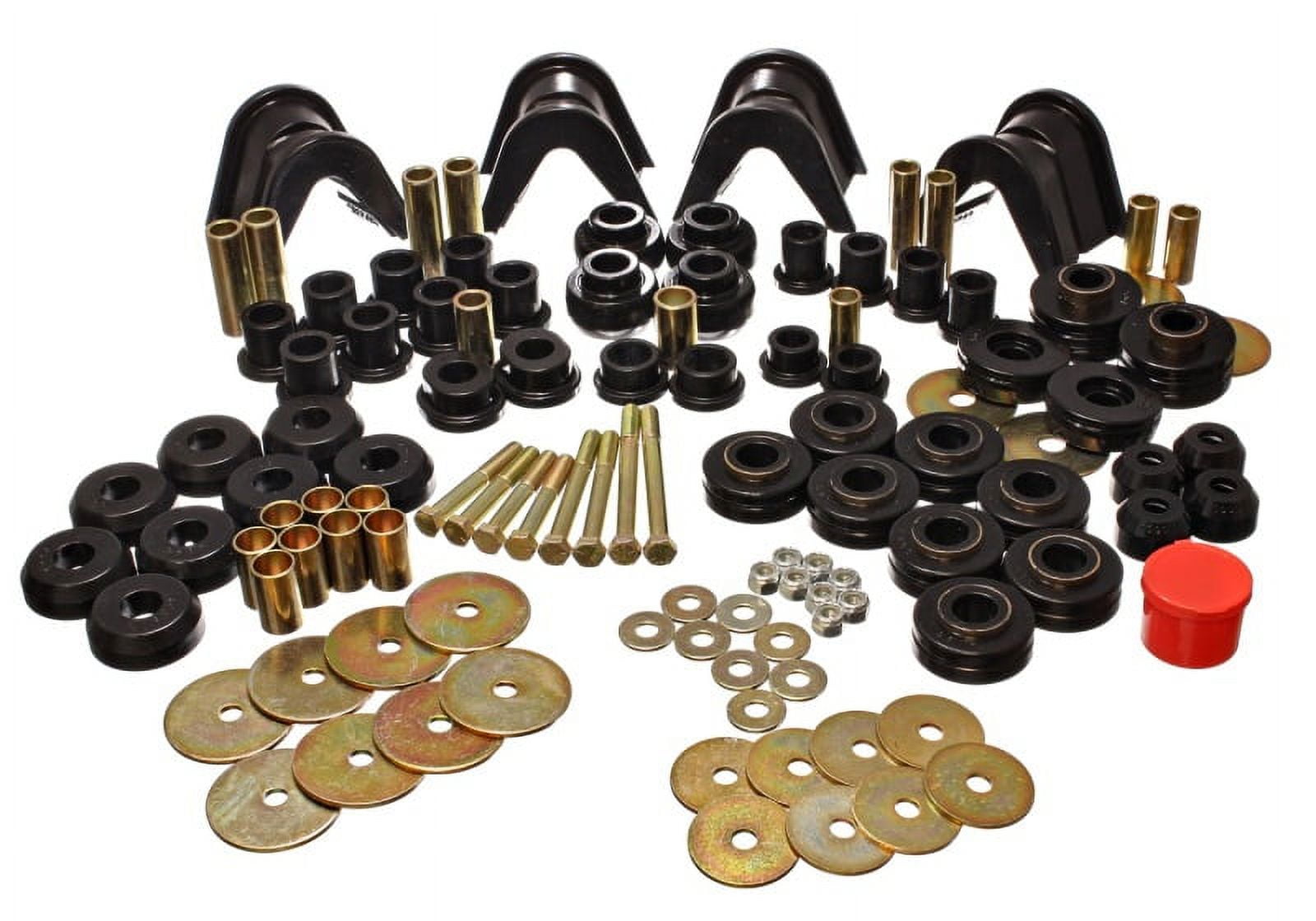Energy Suspension 66-77 Ford Bronco 4WD (w/ 4 Deg C-Bushings) Black ...