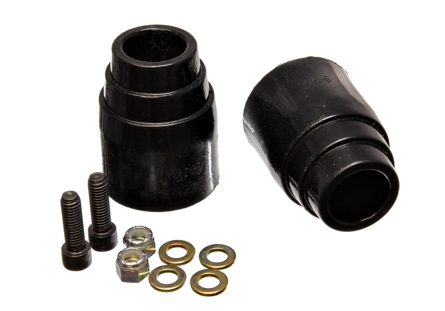 Energy Suspension 9.9155G Polyurethane Rear Axle Bump Stops Black Fits ...