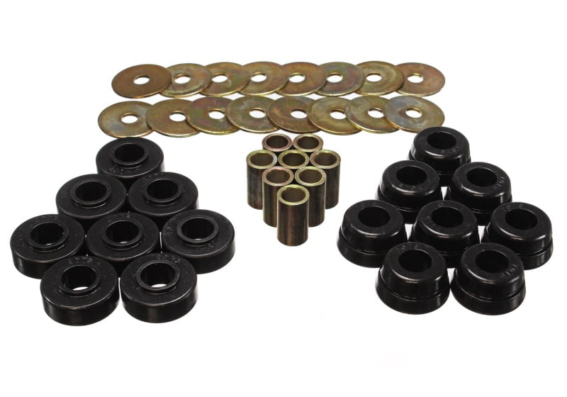 Energy Suspension Gm Body Mount Set W/Hardware - Black - Walmart.com