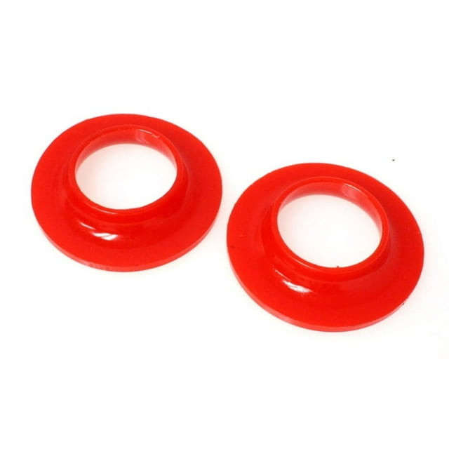 Energy Suspension Gm Rear Spring Isolator - Red Fits select: 1986-1990 ...