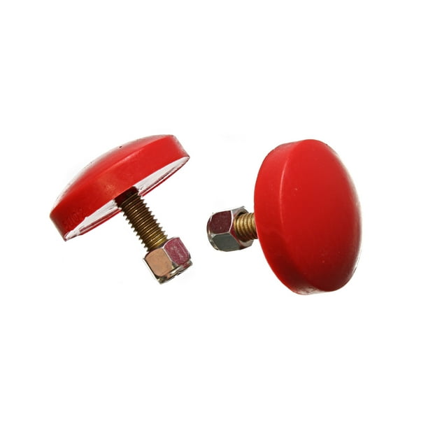 Energy Suspension Low Profile Red Bump Stop Set 11/16 inch Tall / 2 ...