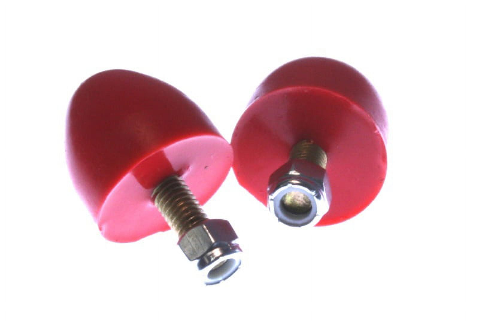 Energy Suspension Sm. Gen Purpose Bump Stops (2) - Red - Walmart.com