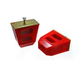 Energy Suspension Red Bump Stops - 4.5in x 4.5in x 2.5in - Walmart.com