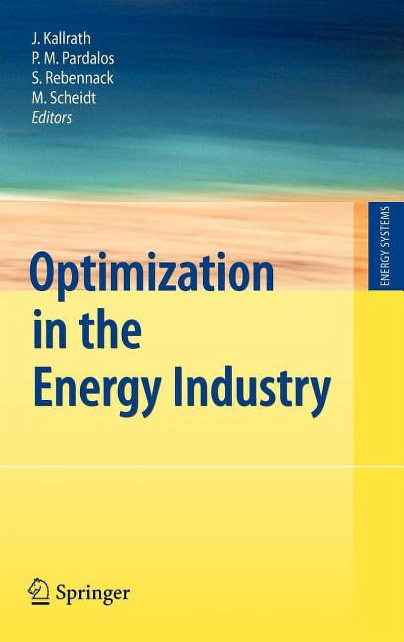 Energy Systems Optimization in the Energy Industry, (Hardcover ...