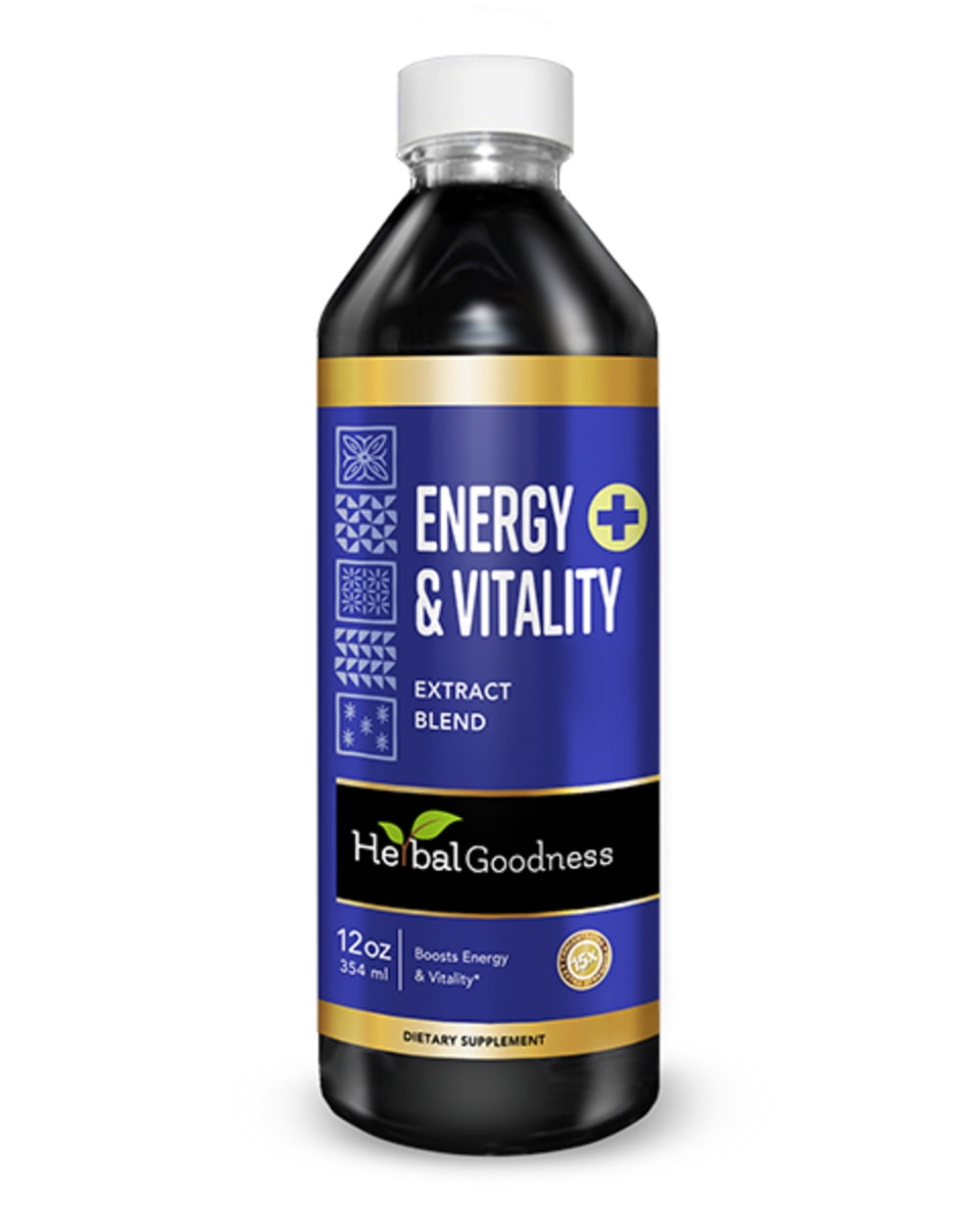 Energy and Vitality - Energy Boost Supplement, Vitality Support - 12oz ...