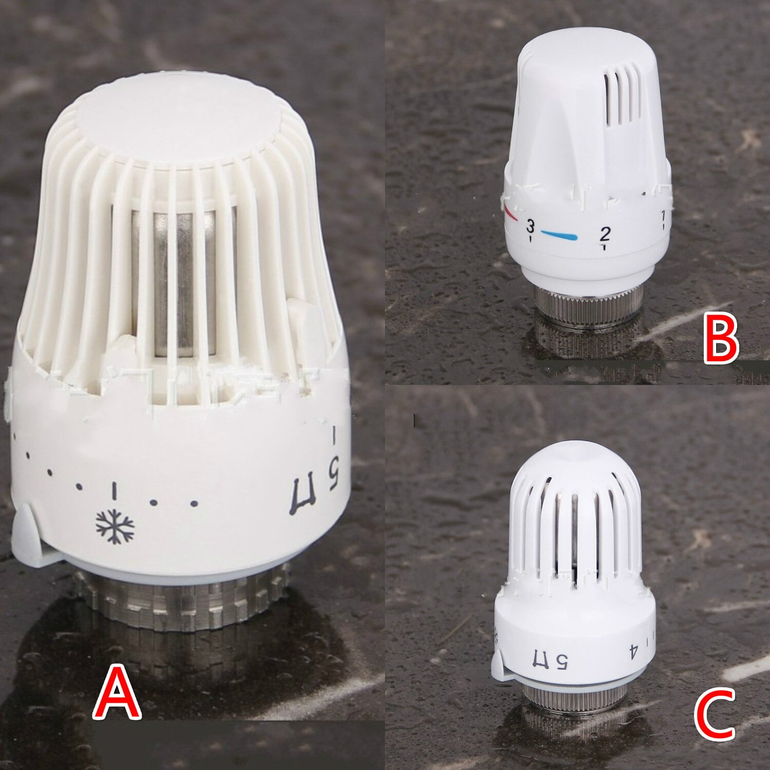 Energy saving thermostatic radiator valve head Floor heating system ...