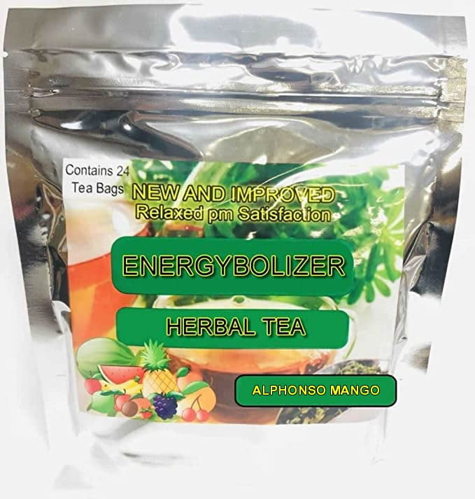 Energybolizer Perfect Weight Herbal Tea (24 Bags)| Natural Energy ...