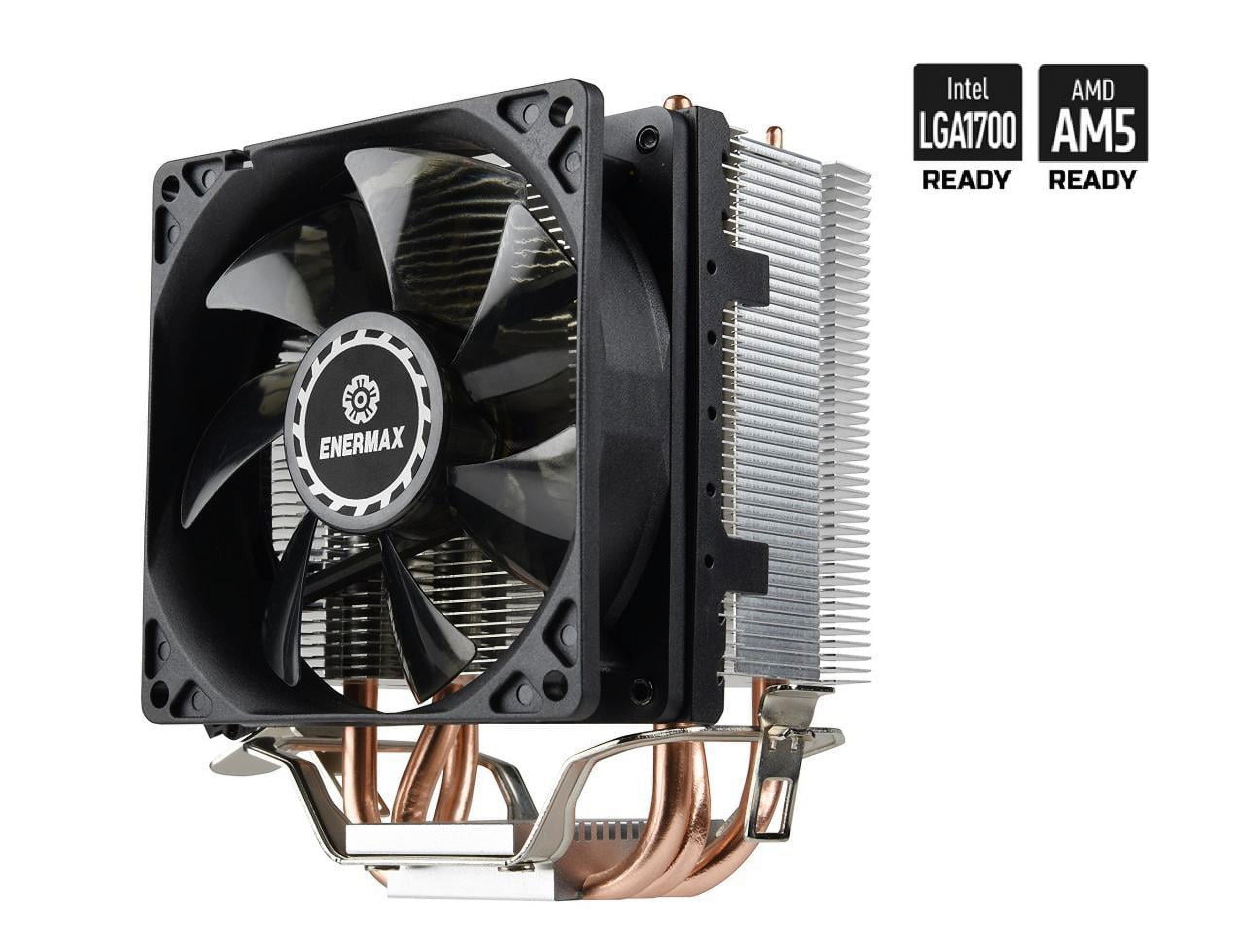 Enermax ETS-N31 CPU Cooler, 130W+ TDP, Intel/AMD Socket AM4/AM5, 3 Heat ...