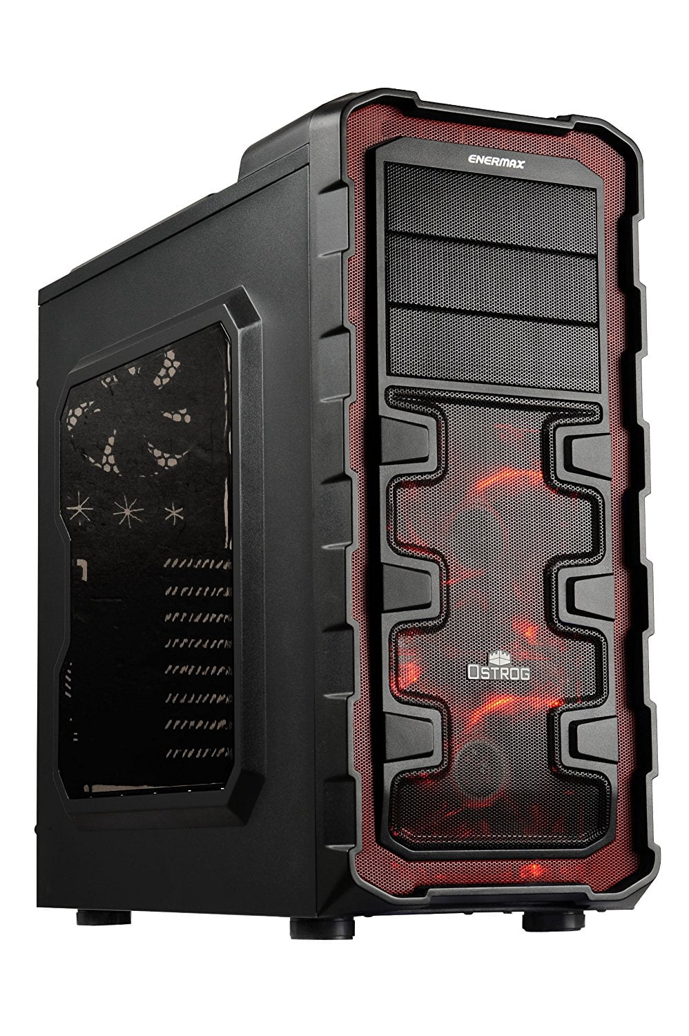 Enermax Ostrog GT ATX Mid Tower Computer Case with Acrylic See-Thru ...