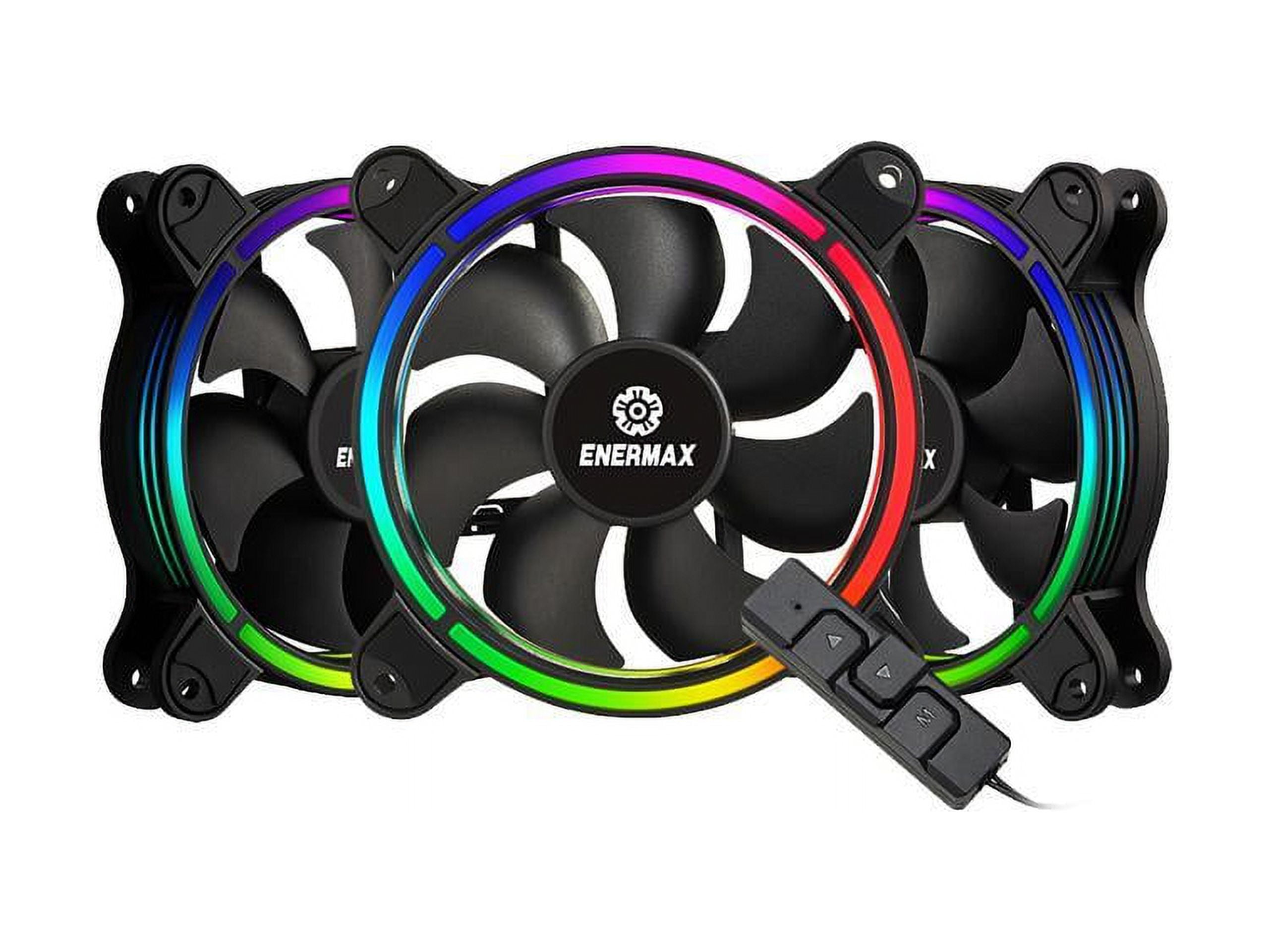 NEW Enermax T.B. RGB Advance ARGB 120mm PC Case Fan - 3 Pack ...