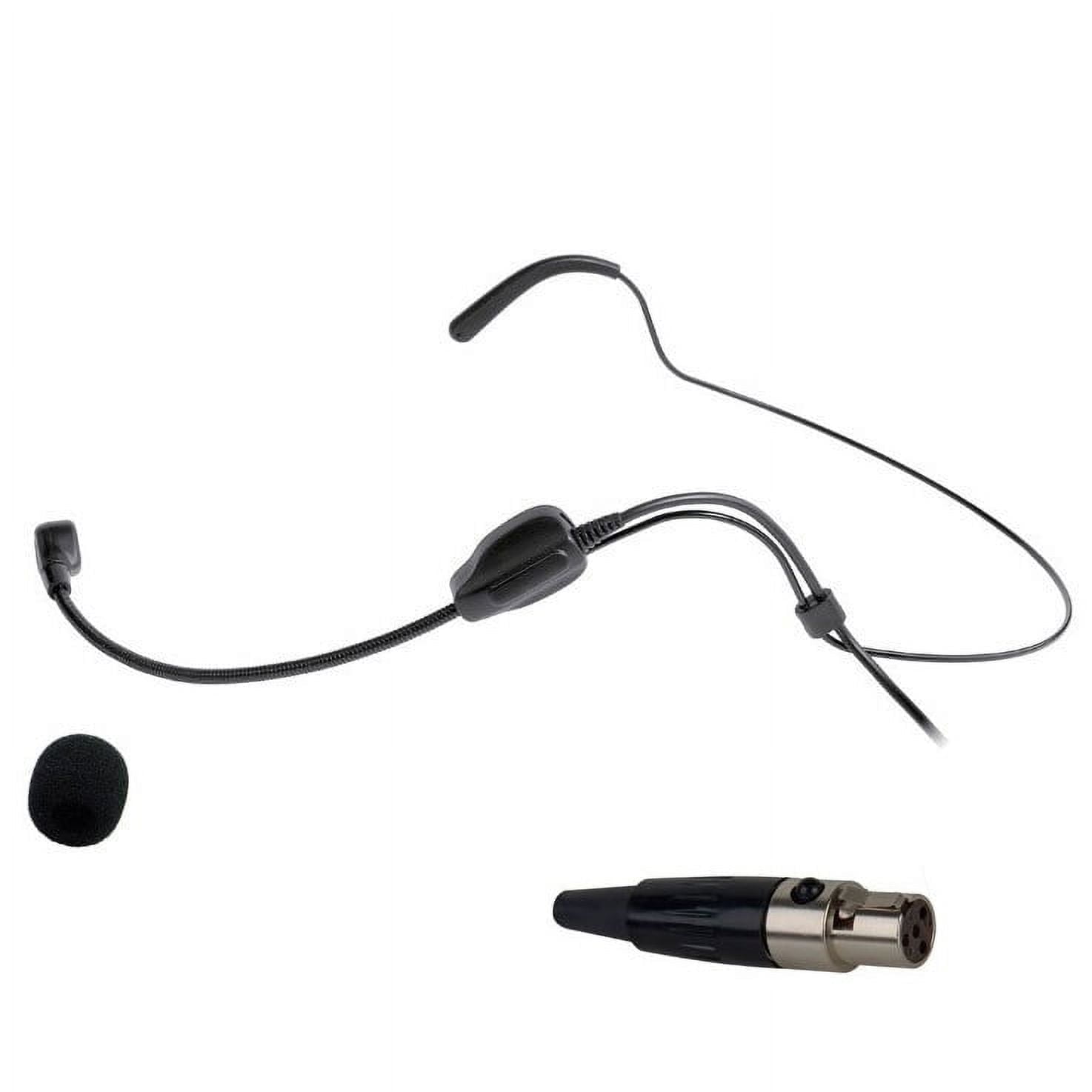Enersound MIC-200SHU Headset Microphone for Shure Wireless Lavalier ...