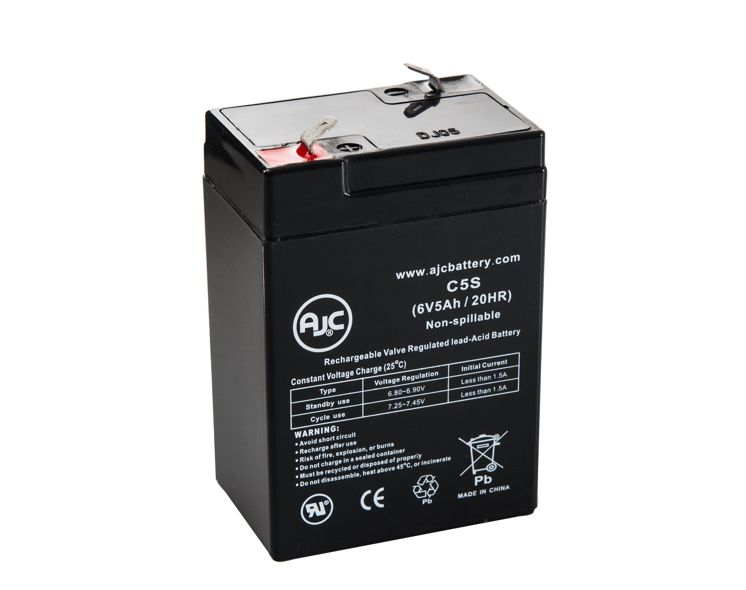 Enersys Cyclon 0809-0012 6v 5Ah Sealed Lead Acid Battery - This is an ...