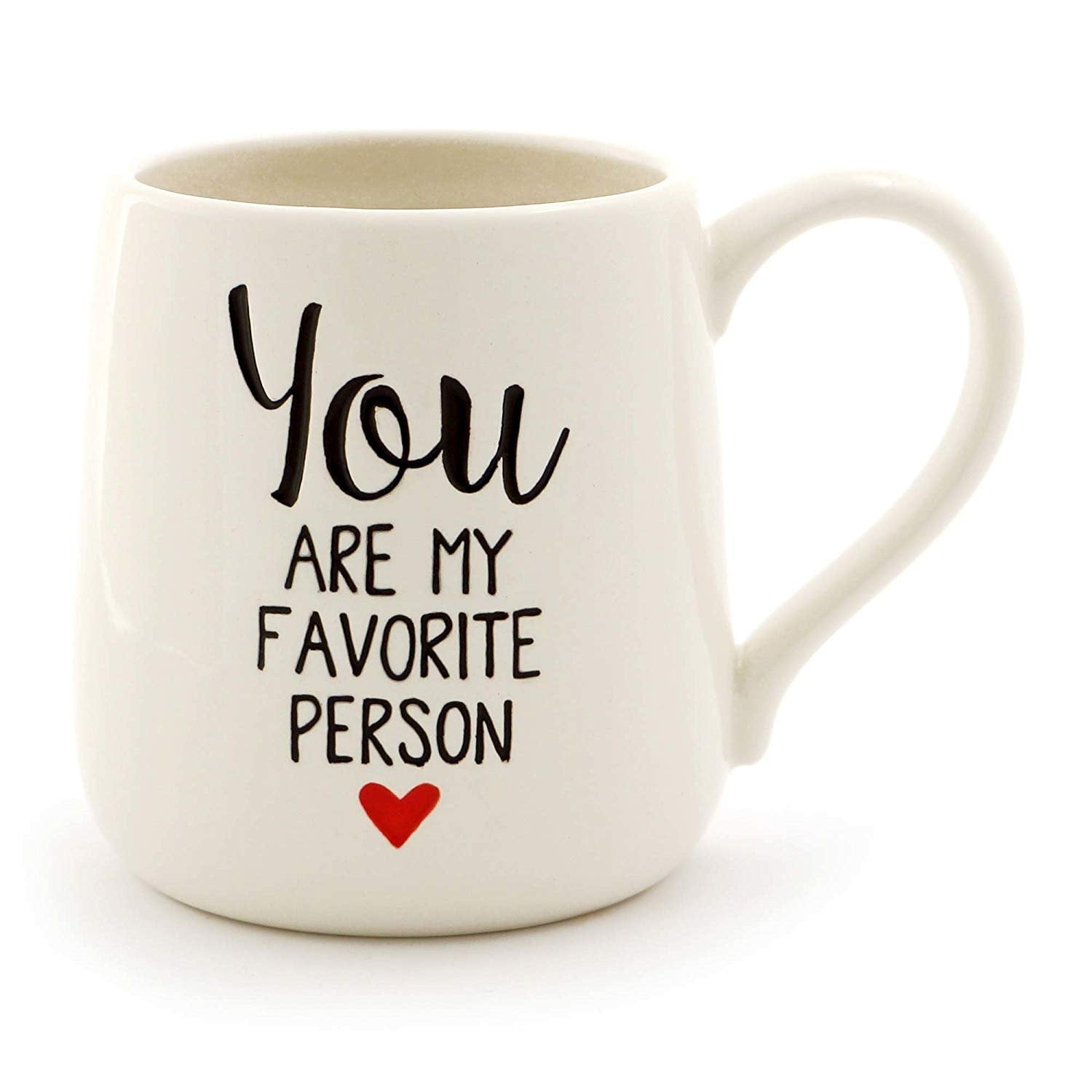 Enesco 6000503 Our Name Is Mud “Favorite Person” Stoneware Engraved ...