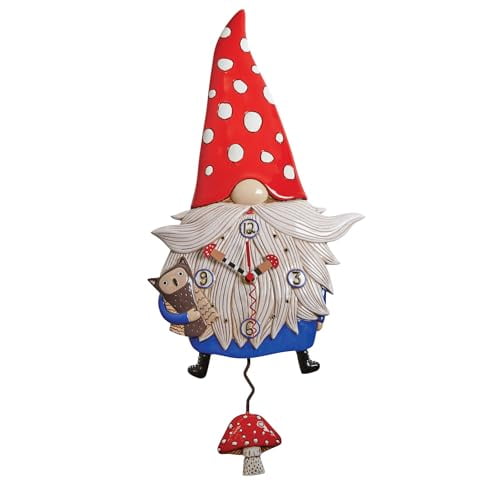 Enesco Allen Designs Wren The Gnome Clock, 14.96in H - Walmart.com