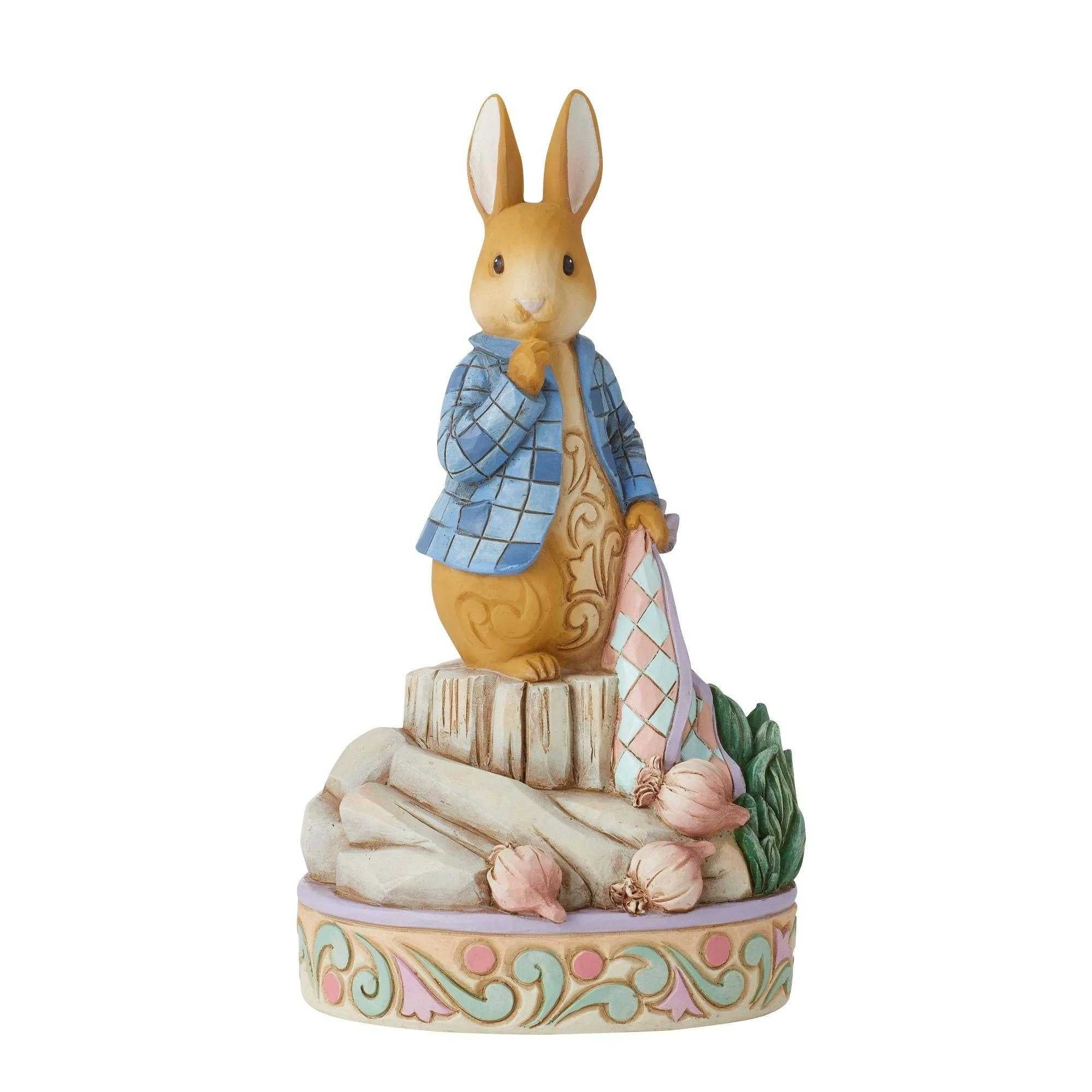 Enesco Beatrix Potter by Jim Shore Peter Rabbit with Onions Figurine, 6 ...