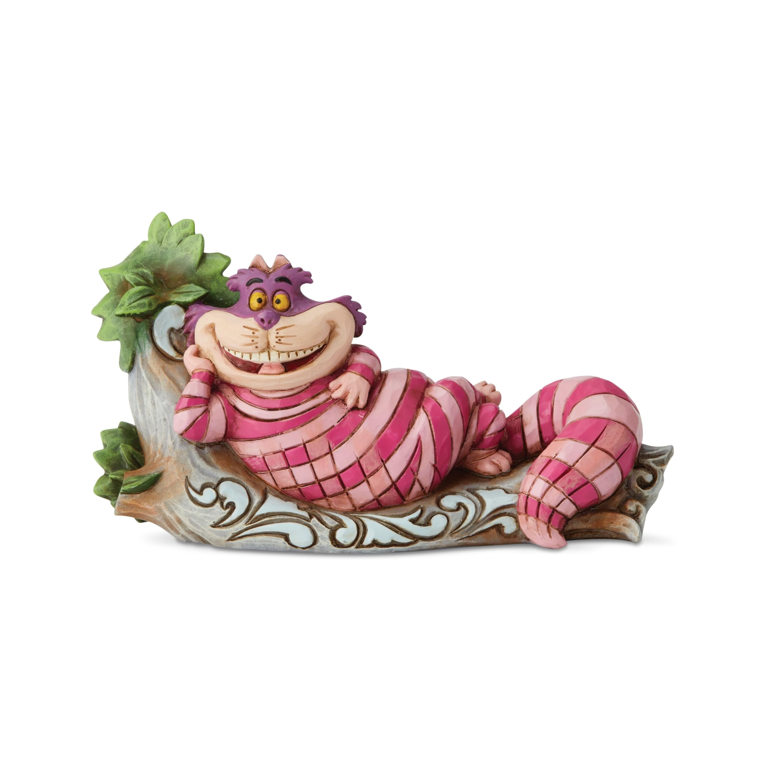 Disney Traditions Cheshire Cat on Tree Miniature Ornament by Jim Shore ...