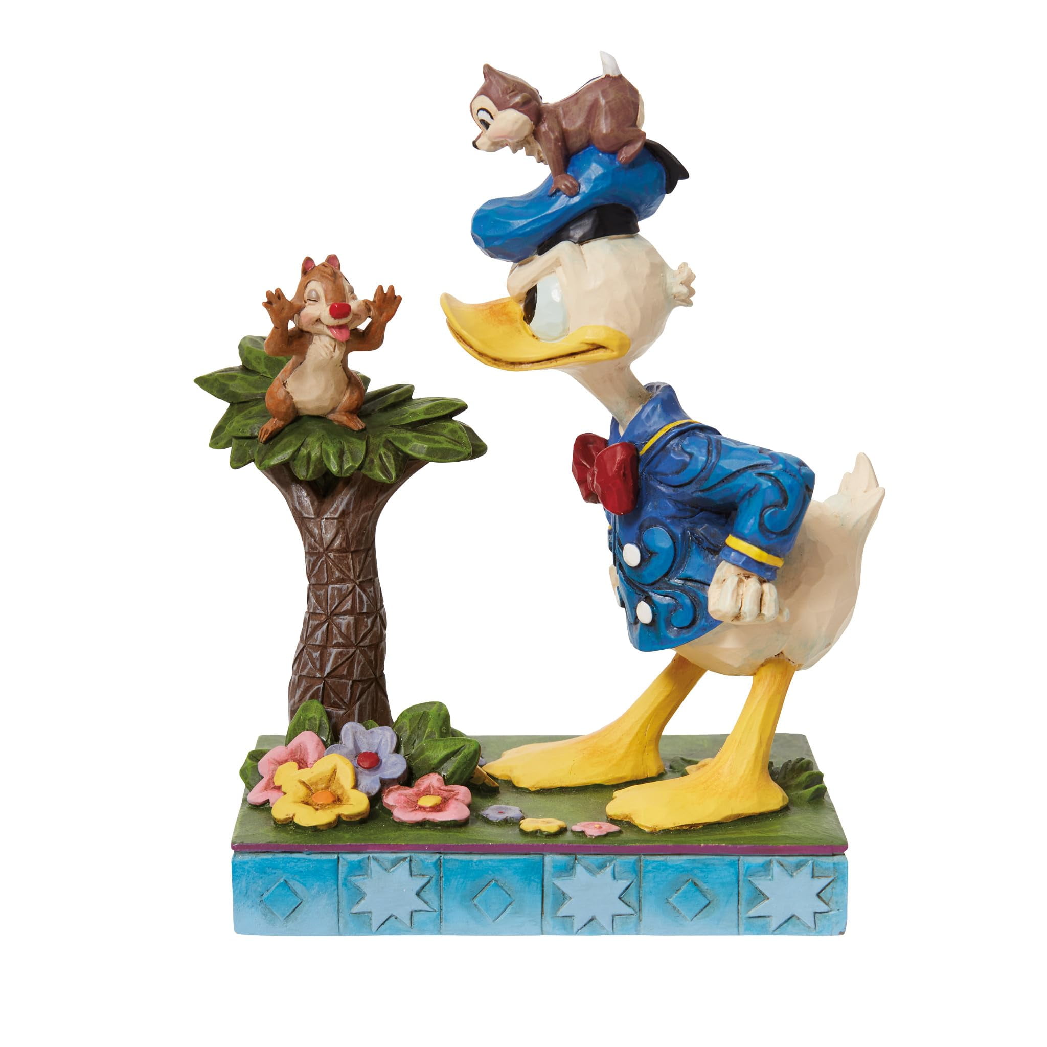 Disney Traditions Jim Shore Donald with Chip & Dale Polyresin Figurine ...