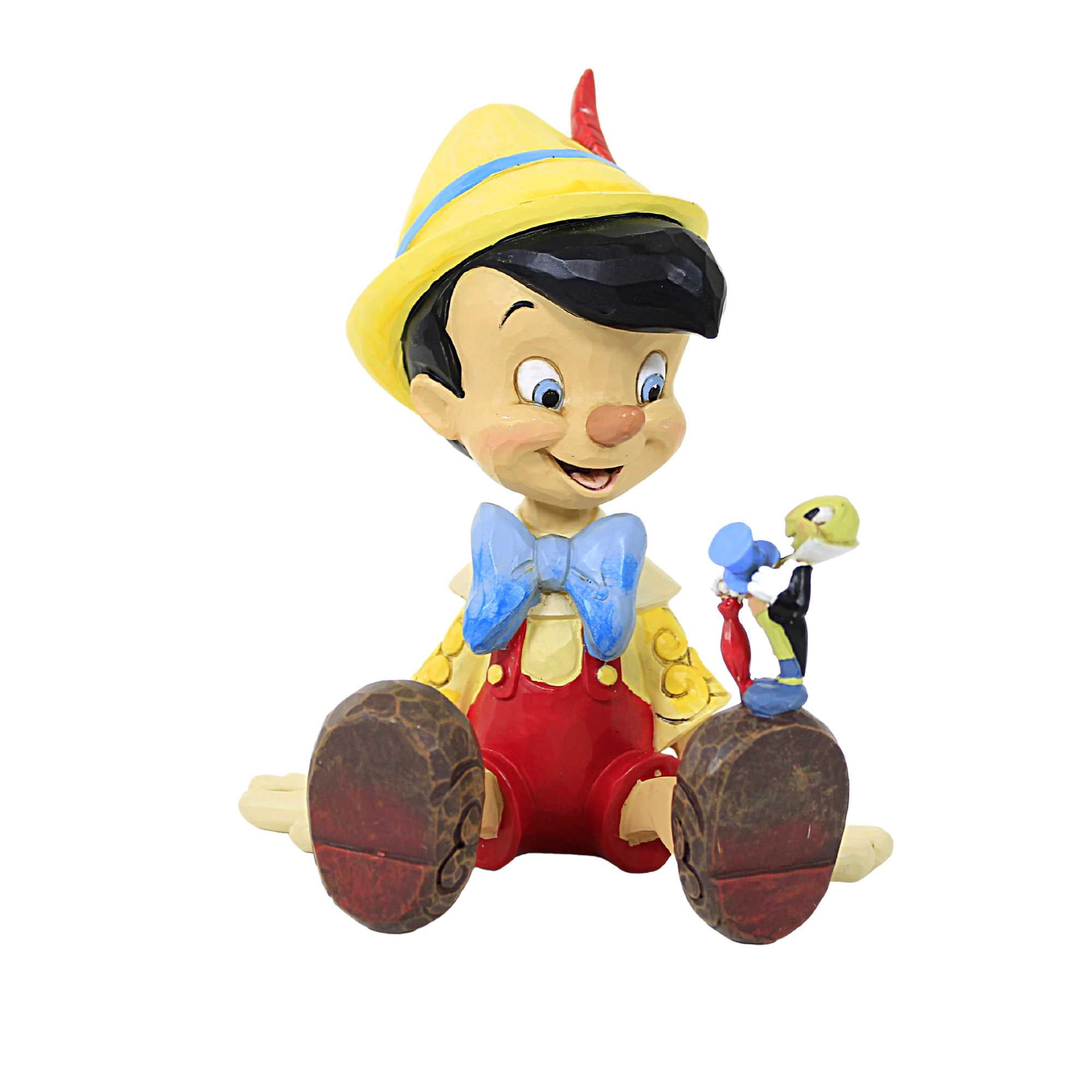 Enesco Disney Traditions Pinocchio & Jiminy Sitting, Figurine, 5.75in H ...