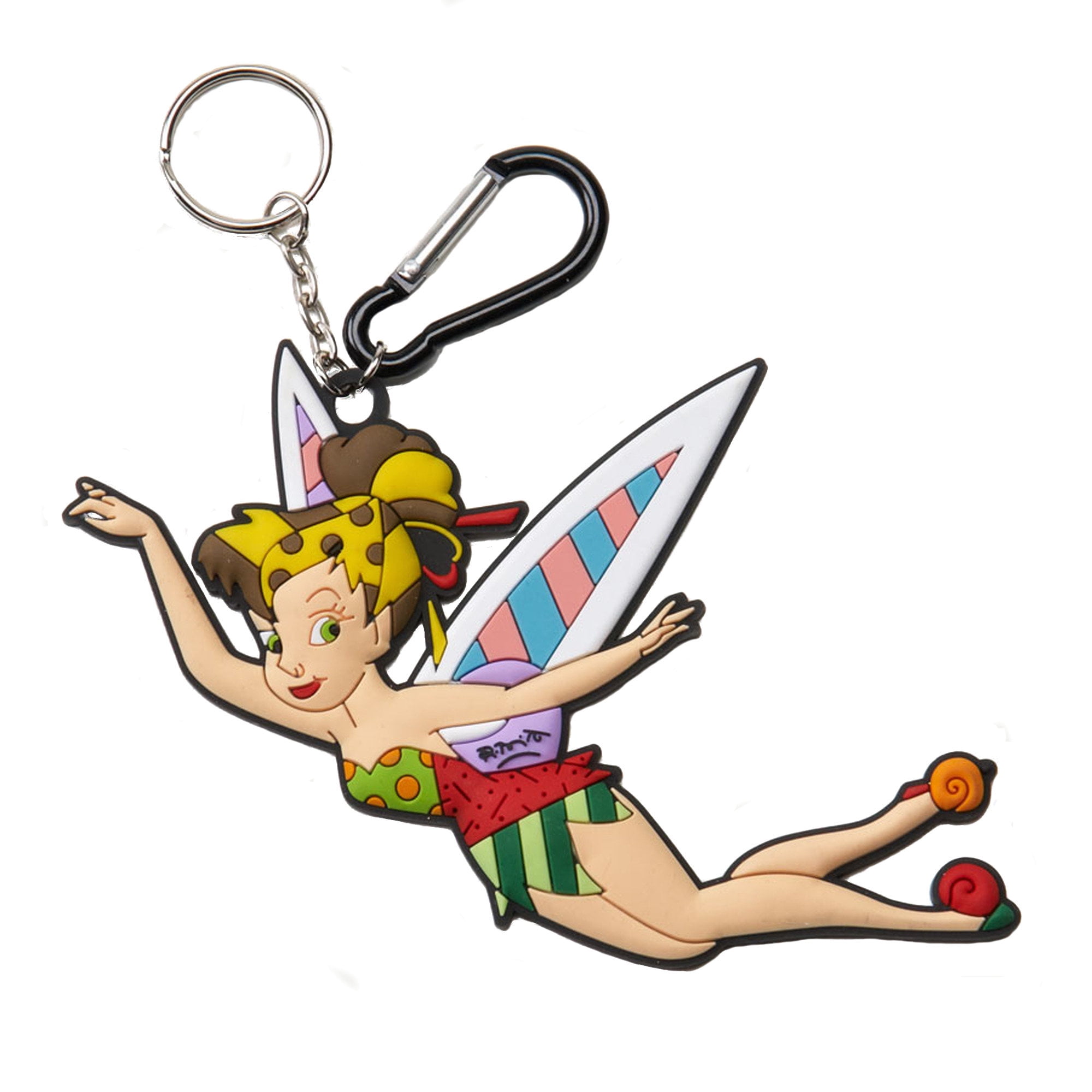Enesco Disney by Britto Tinker Bell Keychain 3.75 in - Walmart.com