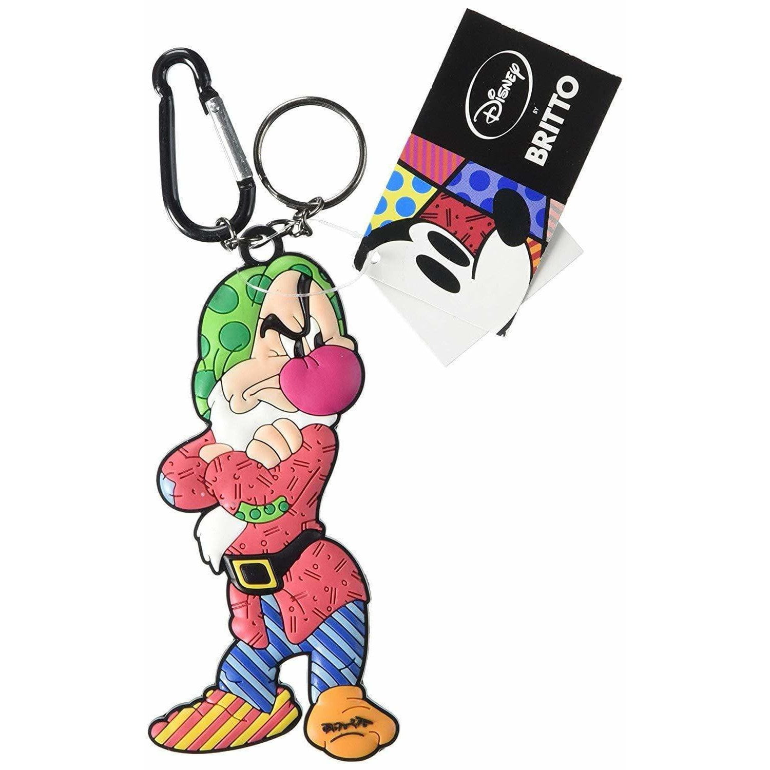 Enesco Disney by Britto from Grumpy Keychain 4.5 in - Walmart.com