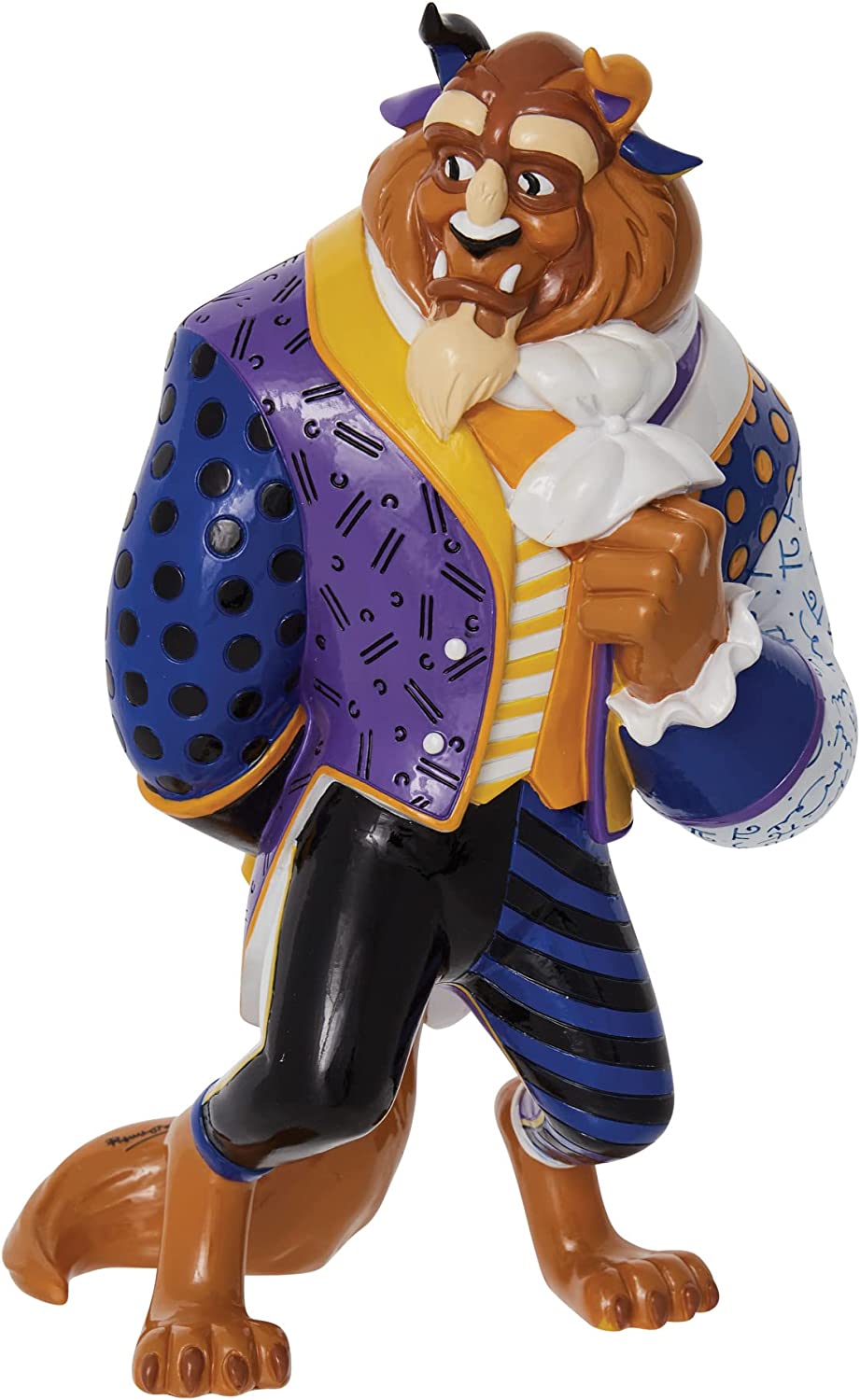 Enesco Disney by Romero Britto Beauty and The Beast Figurine, 9.25 Inch, Multicolor - Walmart.com
