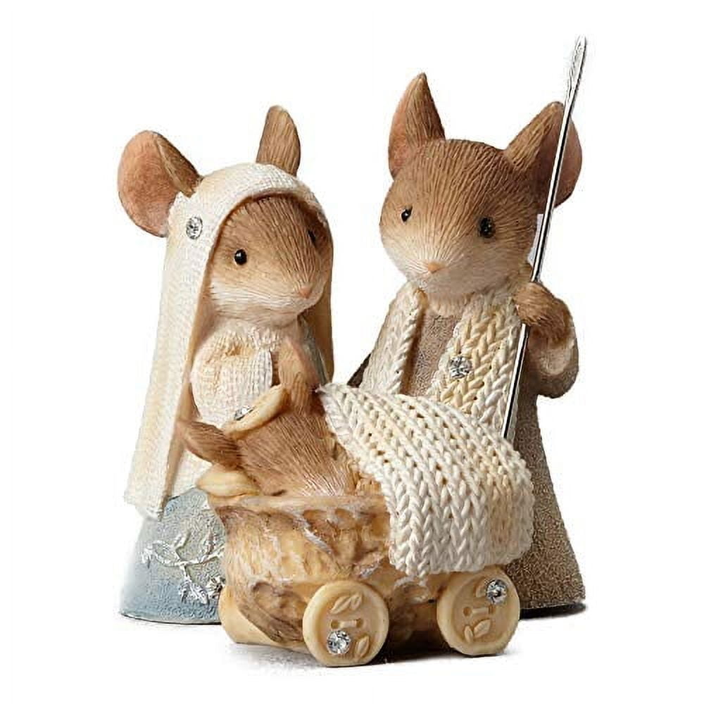 Enesco Heart of Christmas Mice Nativity Pageant Figurine - Walmart.com