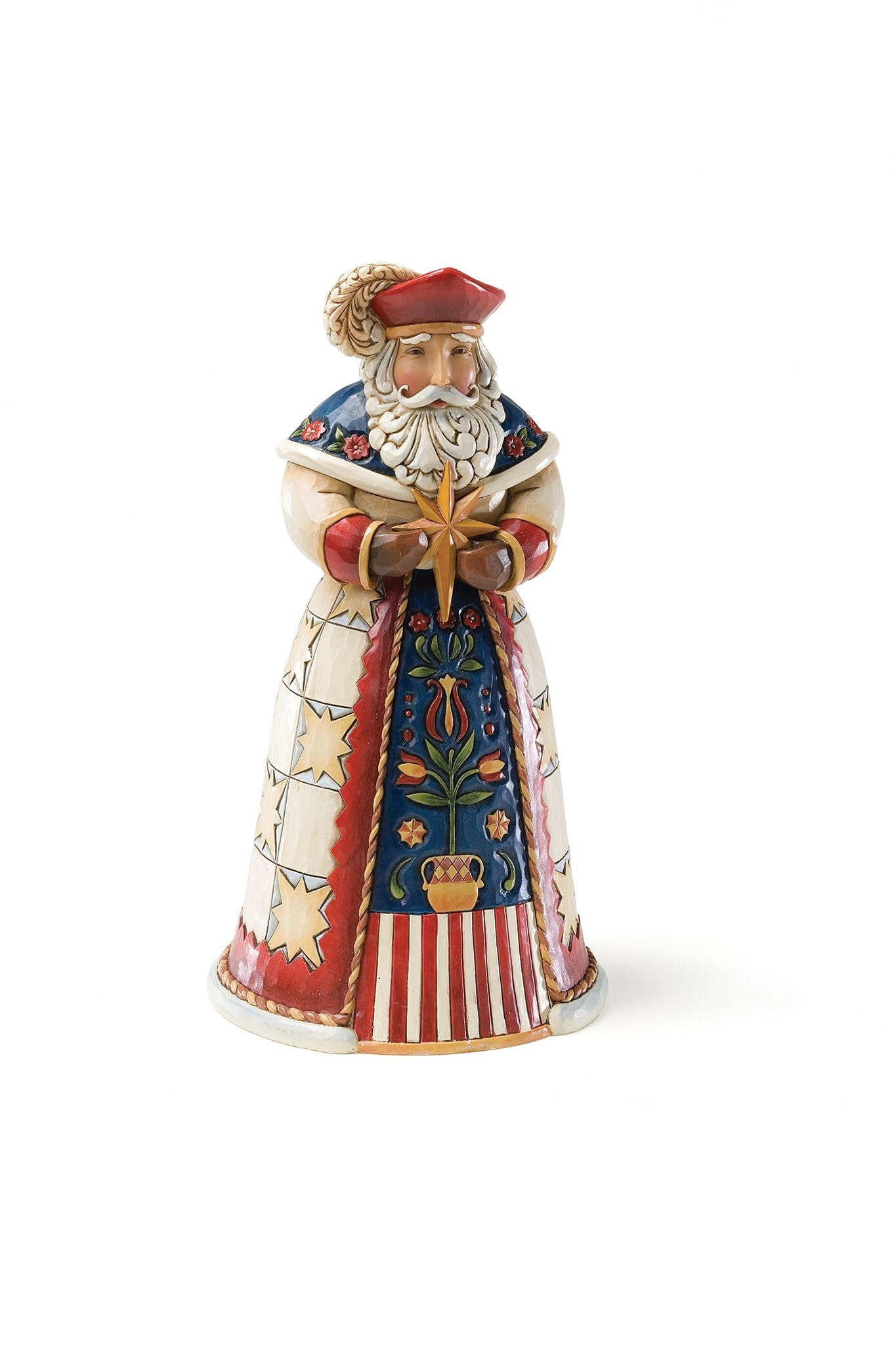 Jim Shore Heartwood Creek Polish Santa Figurine, Wesolych Swiat ...