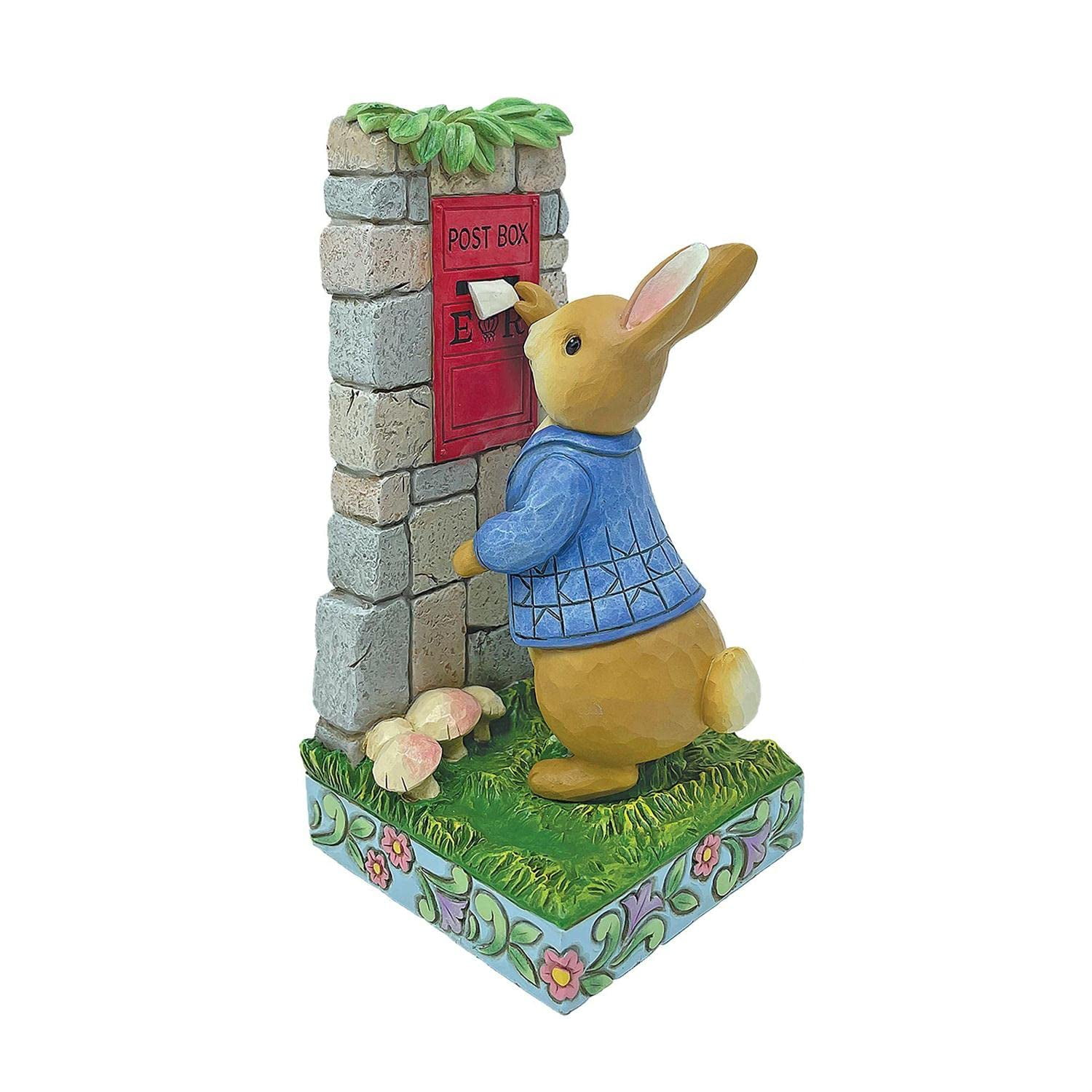 Enesco Jim Shore Peter Rabbit Mailing Letters, Figurine, 6.02in H ...
