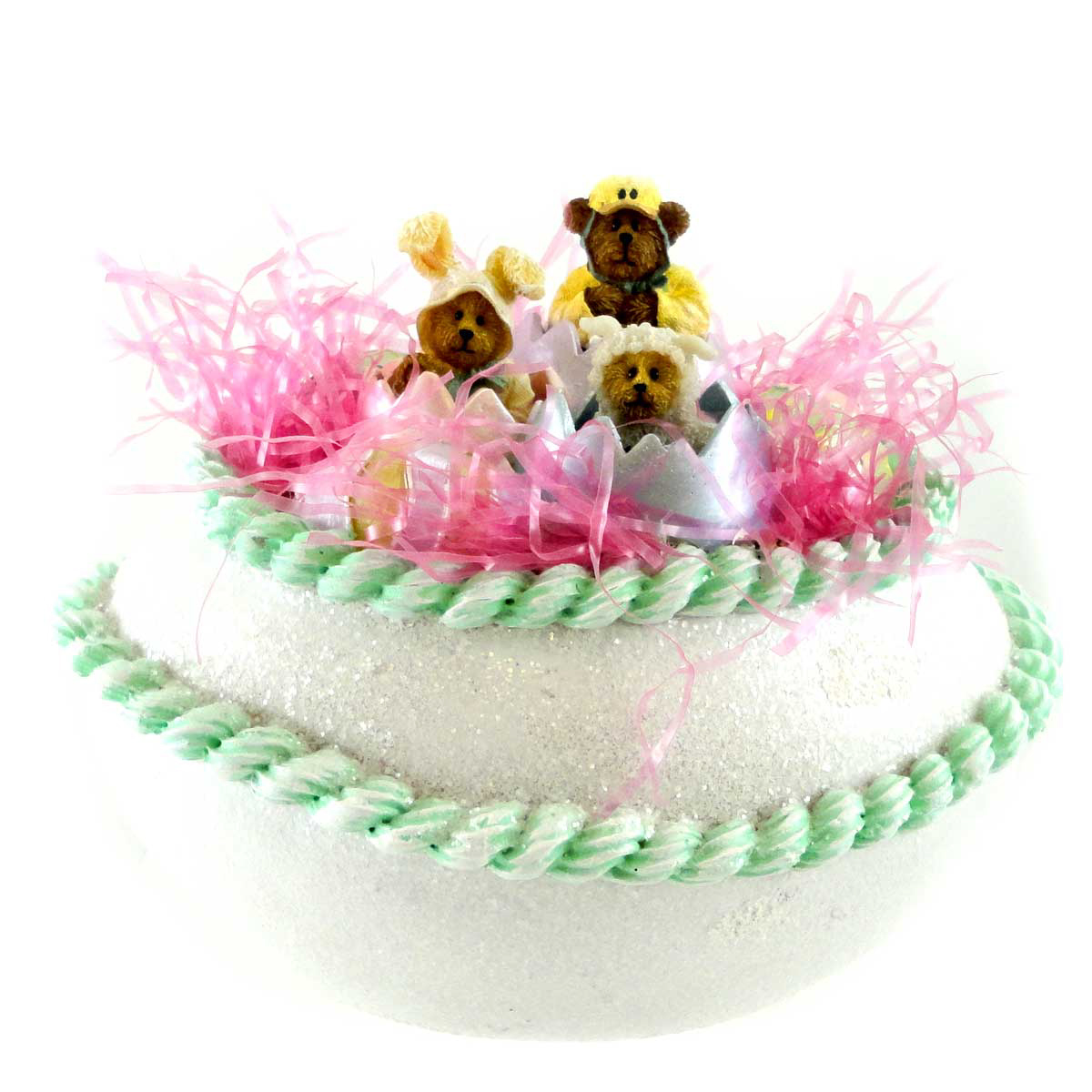 Enesco 5.50in Pb Quack And Baab Sweet Surprise, Resin, Easter Bearstone 2277994 - Walmart.com