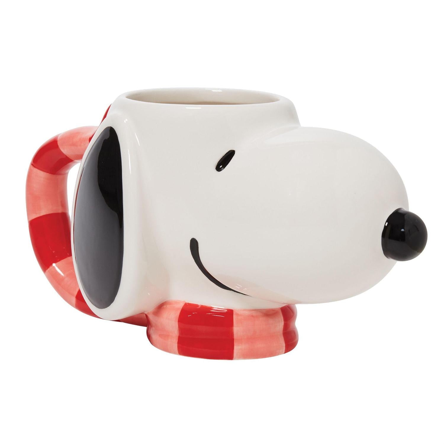 Department 56 Peanuts Snoopy Sculpted Large Coffee Cup Mug - Walmart.com