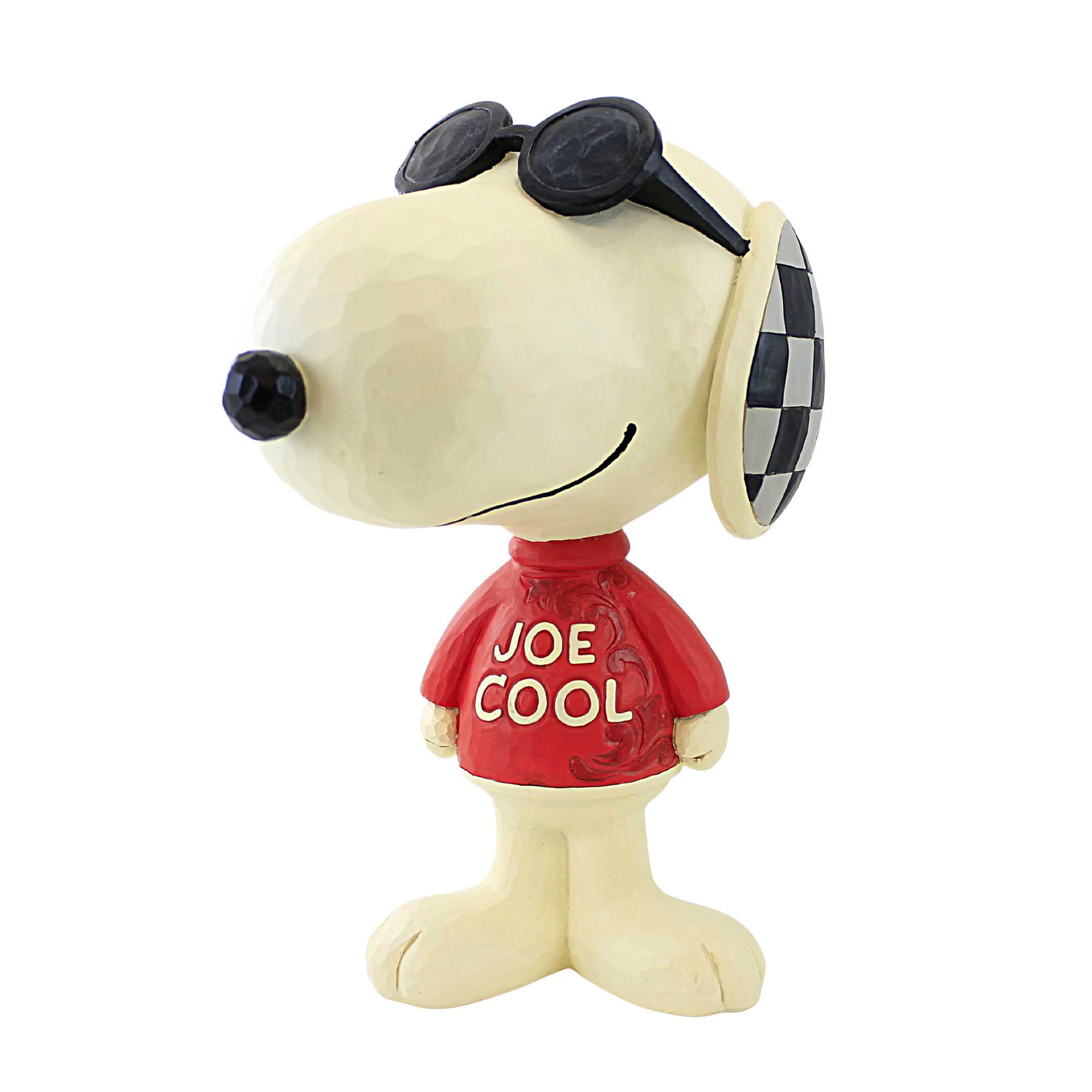 Jim Shore Peanuts Collection Joe Cool Snoopy Big Figurine, Cool Dude ...
